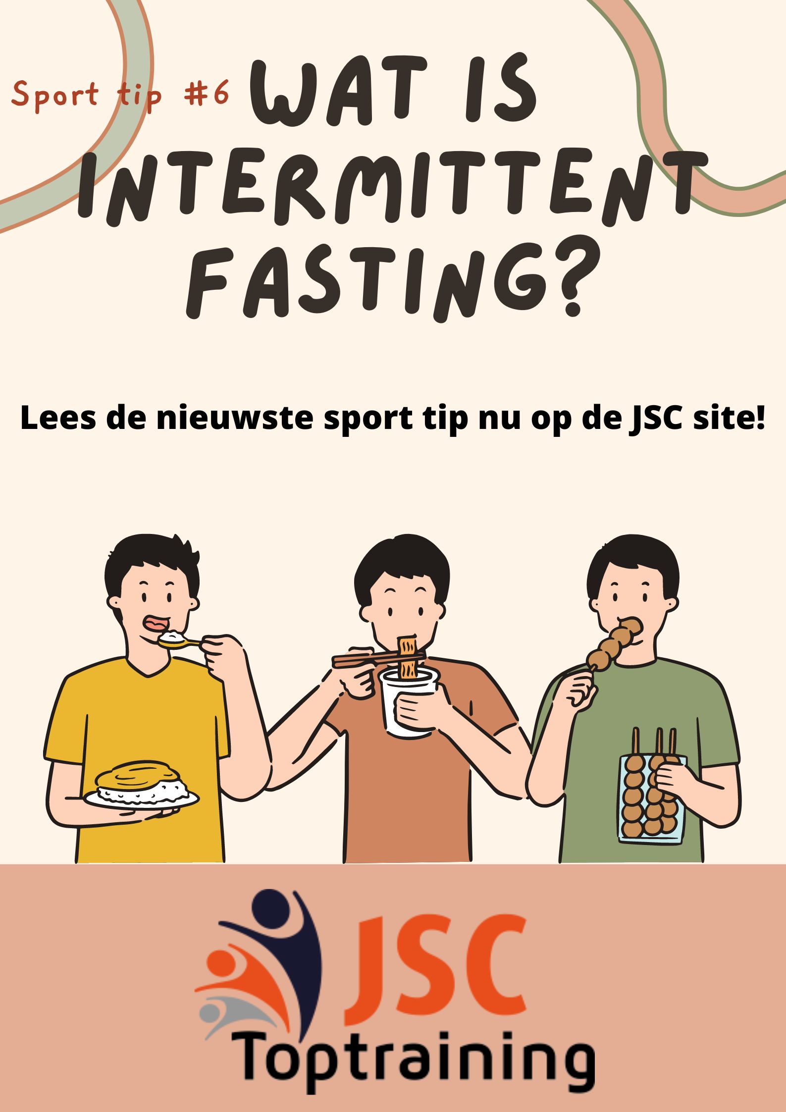 JSC SPORT TIP #7 Wat is intermittent fasting? - JSC Toptraining