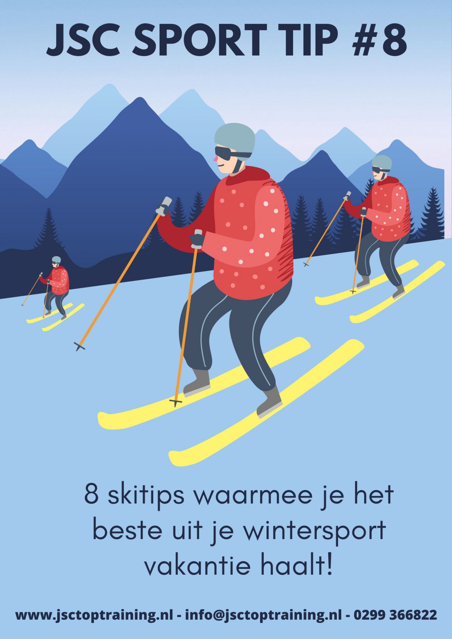 JSC SPORT TIP #8 Haal het beste uit je wintersportvakantie met deze tips! - JSC Toptraining